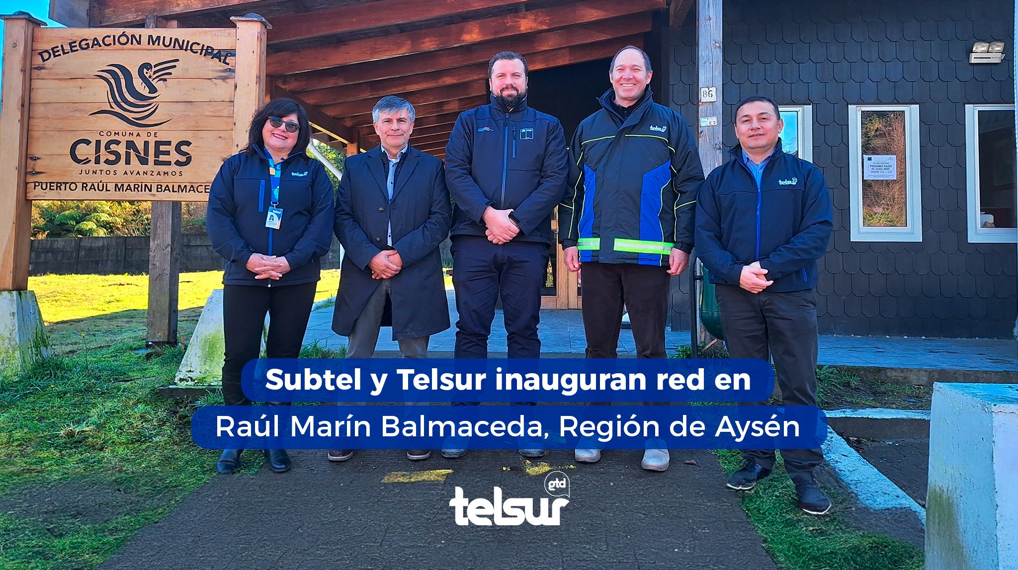 Telefónica del Sur y la Subtel inauguran fibra en zona fronteriza del ...