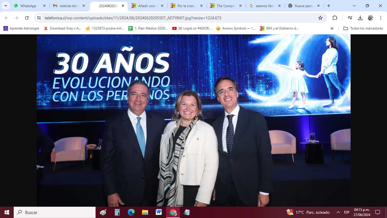 Telefónica conmemora 30 años en el Perú con cerca de 4 millones de ...